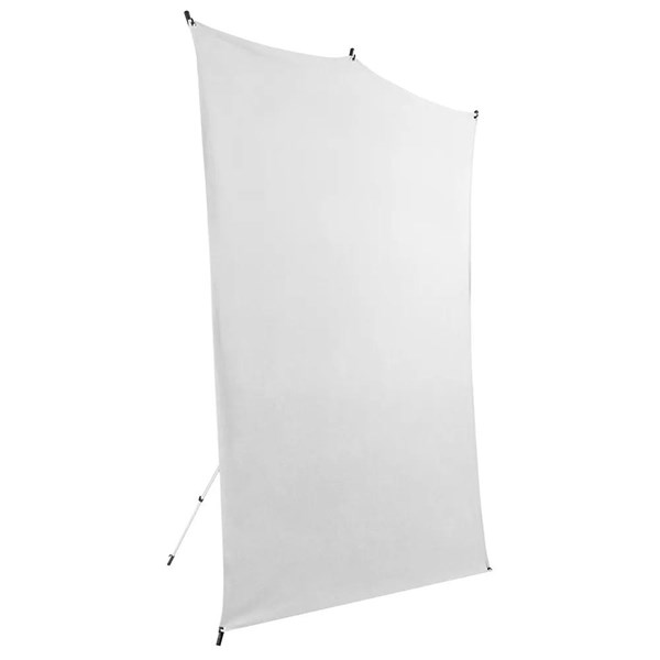 SAVAGE Kit fundo portátil 1.52mx2.13m Branco | Colorfoto.pt
